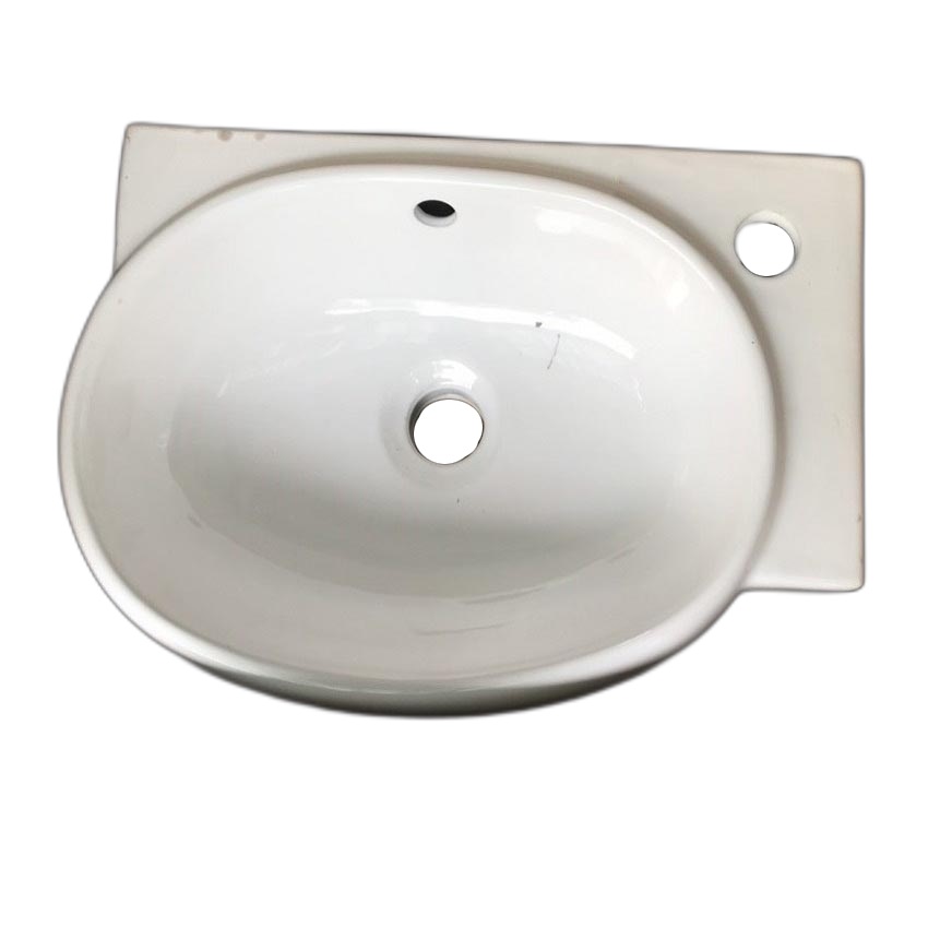 Lavabo treo tường mini phù hợp với không gian nhà tắm nhỏ mã W05C